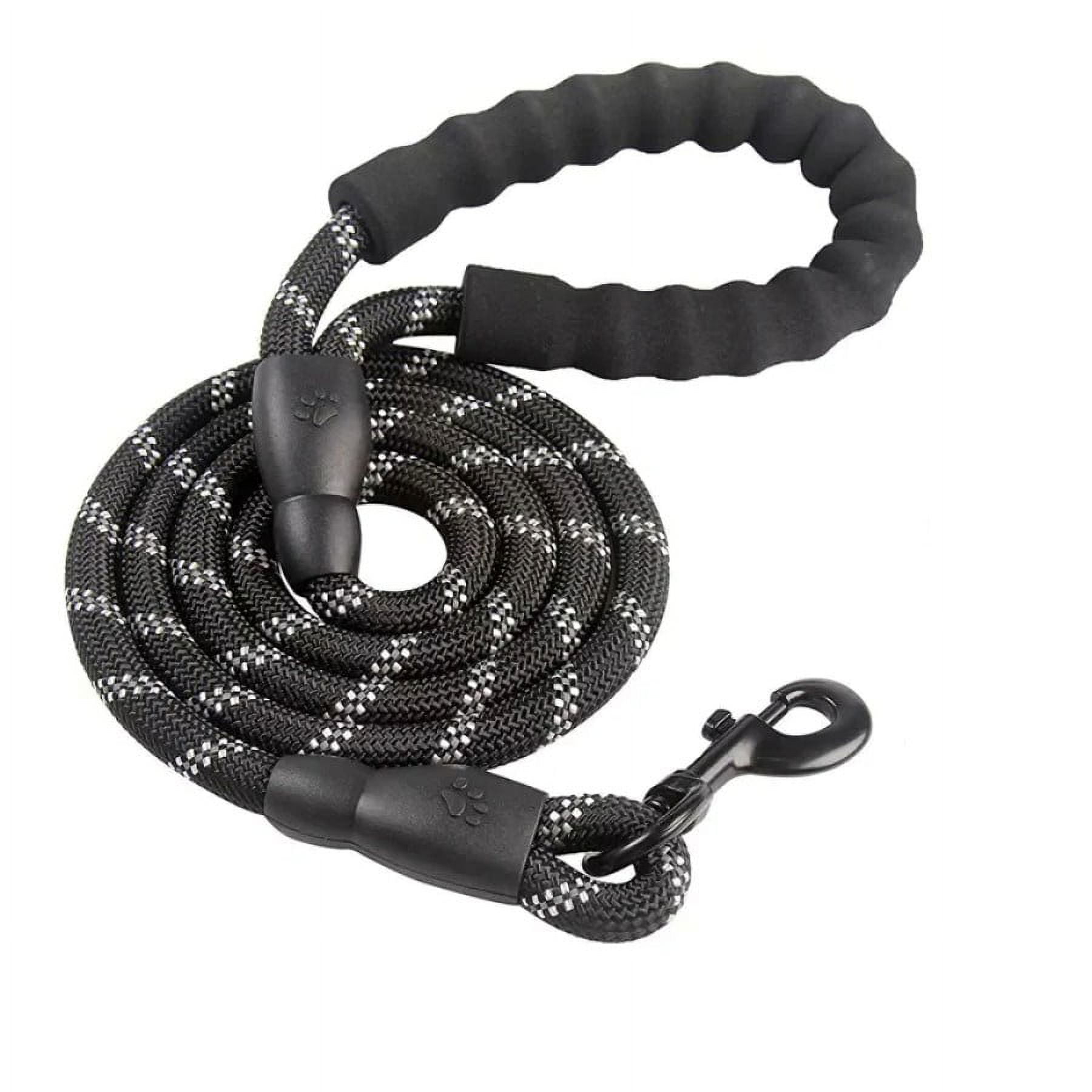 Doggy Tales Braided Rope Leash Black - Walmart.com