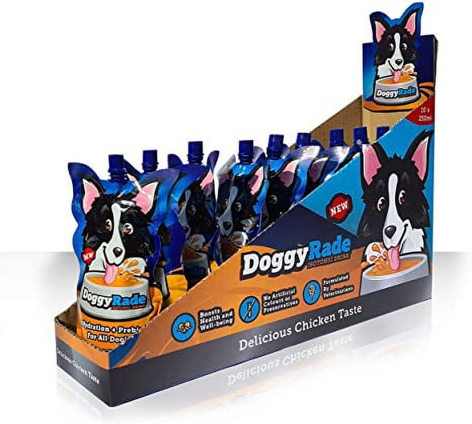 DoggyRade Prebiotic Drink for Dogs/Healthy/Electrolytes, Amino Acids ...