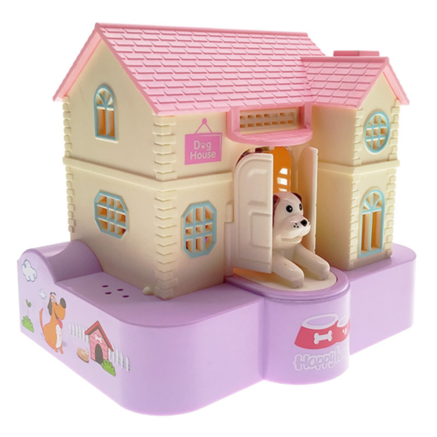 Doghouse Money Bank, Funny Electric Automatic Stealing Coin Bank Piggy ...
