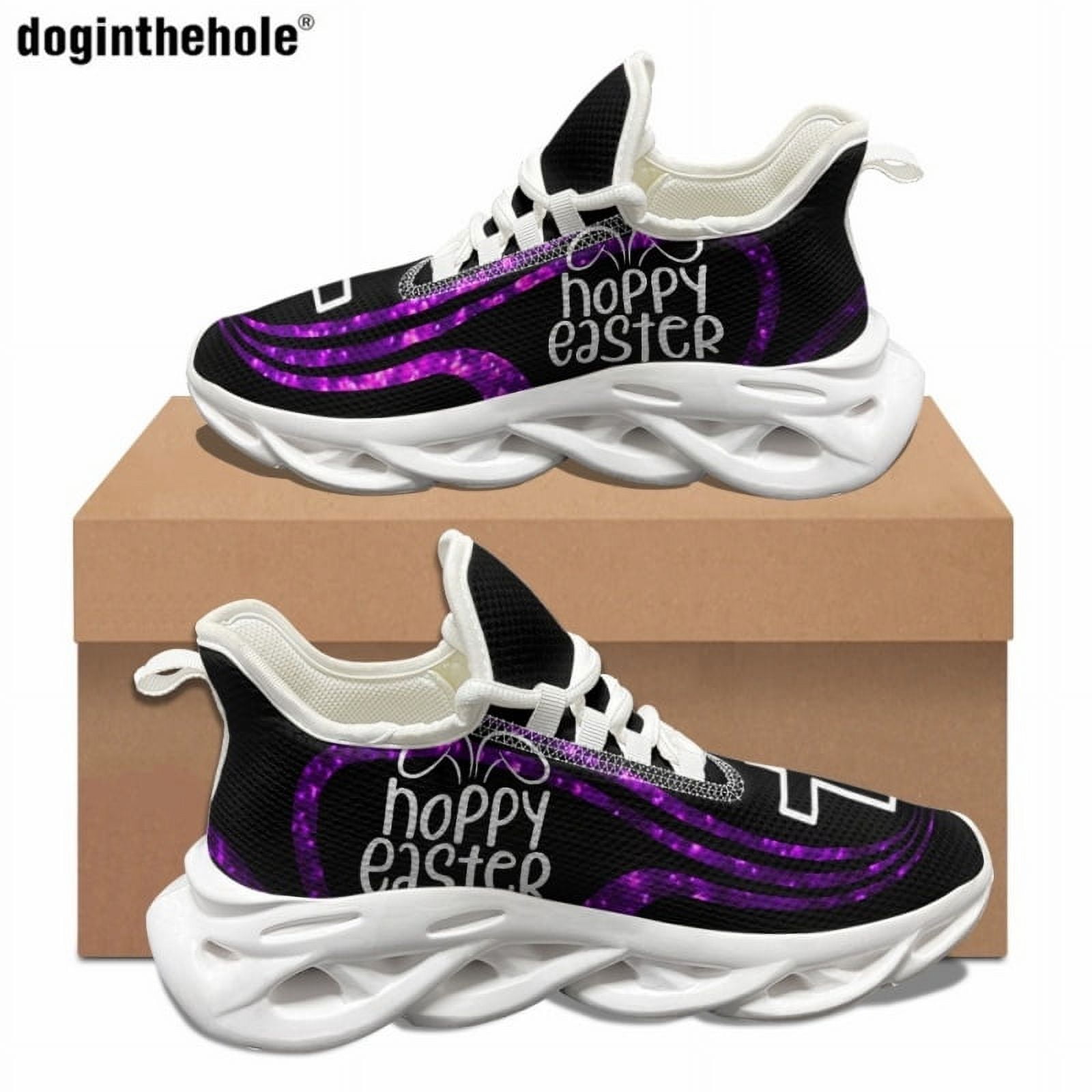 Doginthehole Casual Flat Shoes Women's Fashion Trend New Sneakers ...