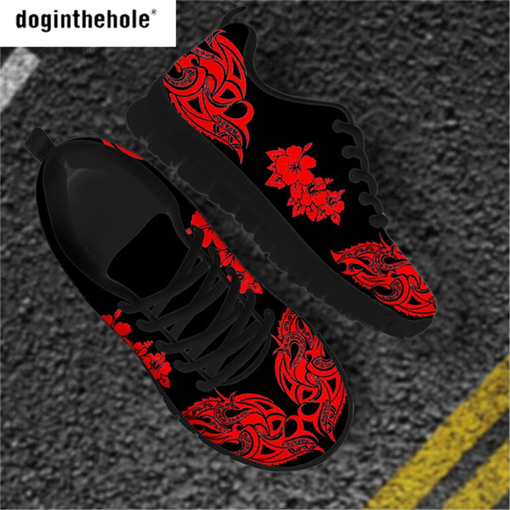 Doginthehole Traditional African Women Shoes Ladies Mesh Sport Shoes ...
