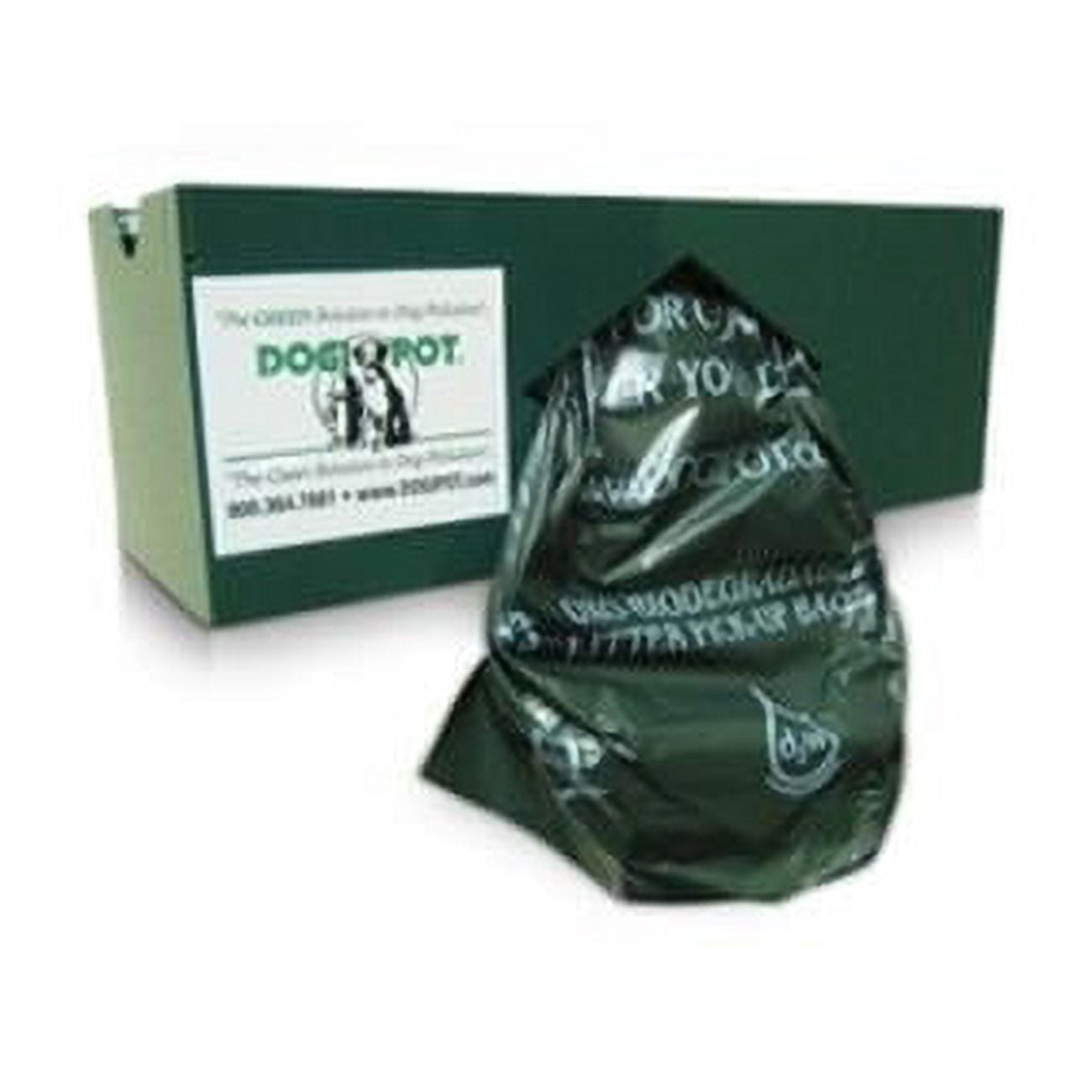 Dogipot Aluminum Litter Pick-Up Bag Dispenser, Forest Green - Walmart.com