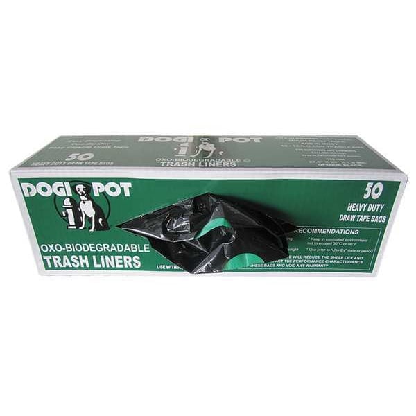 Dogipot Large Roll Pet Waste Receptacle Bag, 15 gal Capacity, Green ...