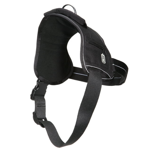 Dogit Harness w/Fluor Print Logo, MD Blk - Walmart.com
