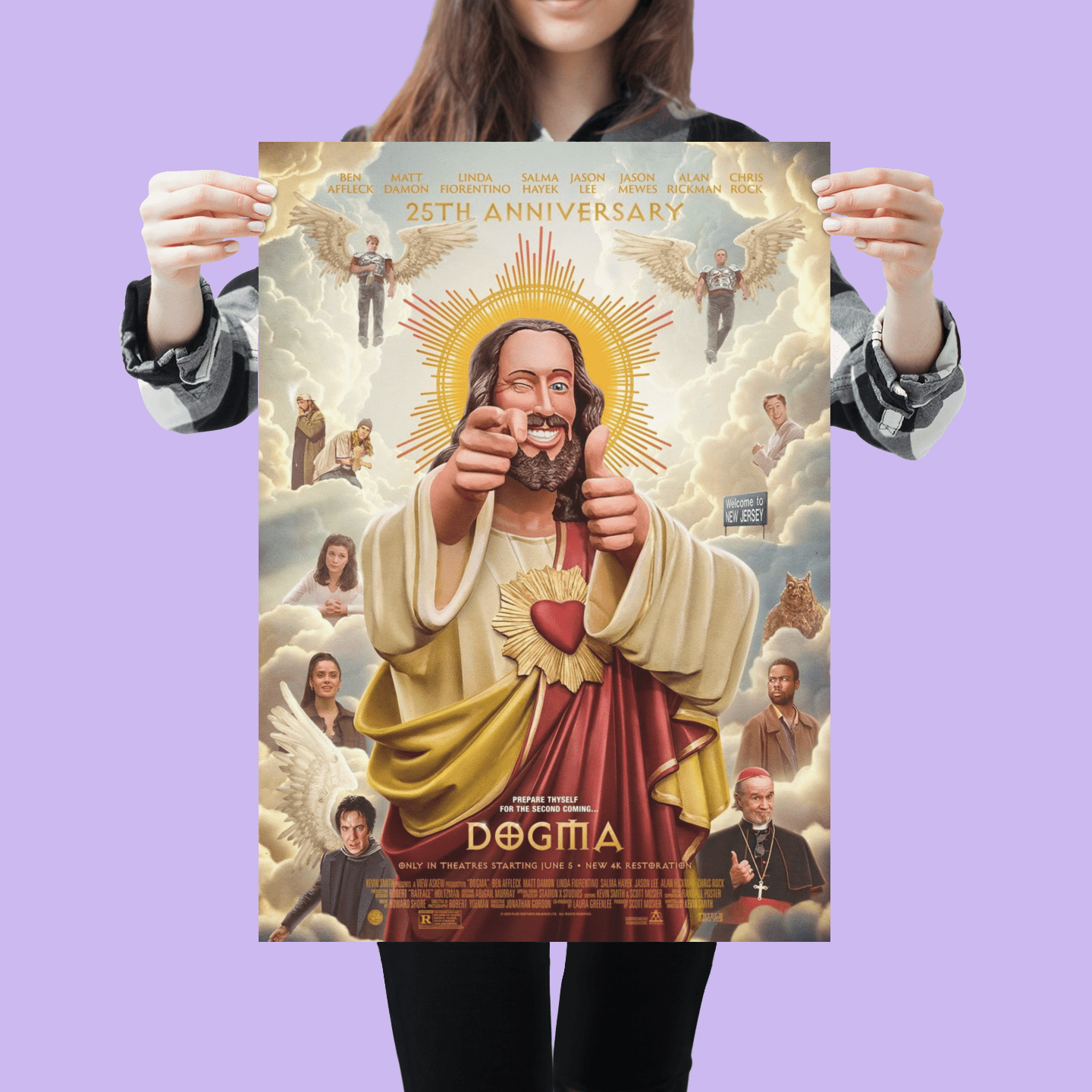 Dogma 25th Anniversary (Ben Affleck, Matt Damon) Movie Poster - 11"x17 ...