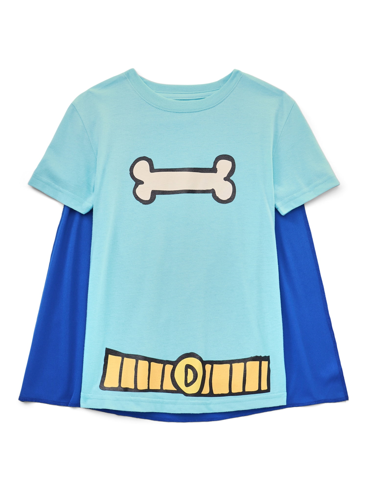 Dogman Boys Costume Cape Short Sleeve T-Shirt, Sizes XS-2XL - Walmart.com