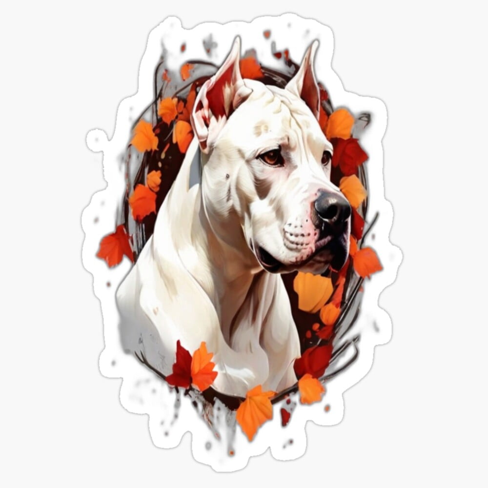 Dogo Argentino Sticker Phone Decal Water Bottle Stickers Car Decals ...