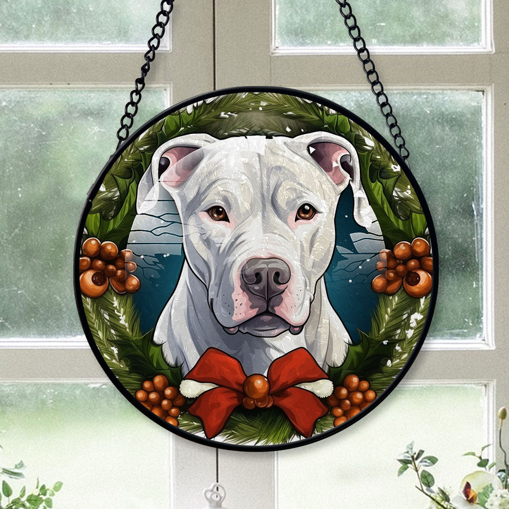 Dogo Argentino Xmas Dog Ornament Christmas 2025 - Dogo Argentino Dog ...