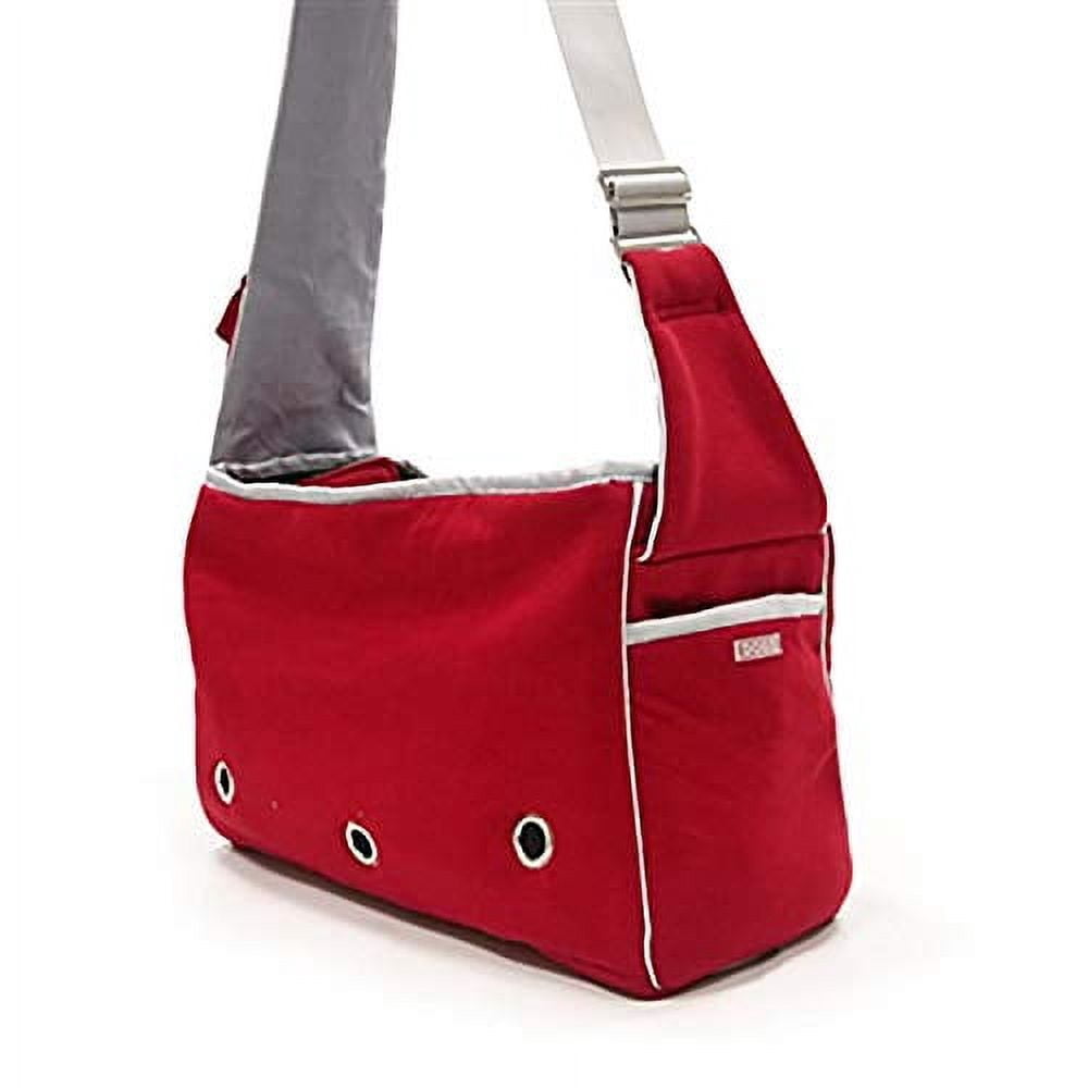 Dogo Boxy Messenger Bag - Red - Walmart.com
