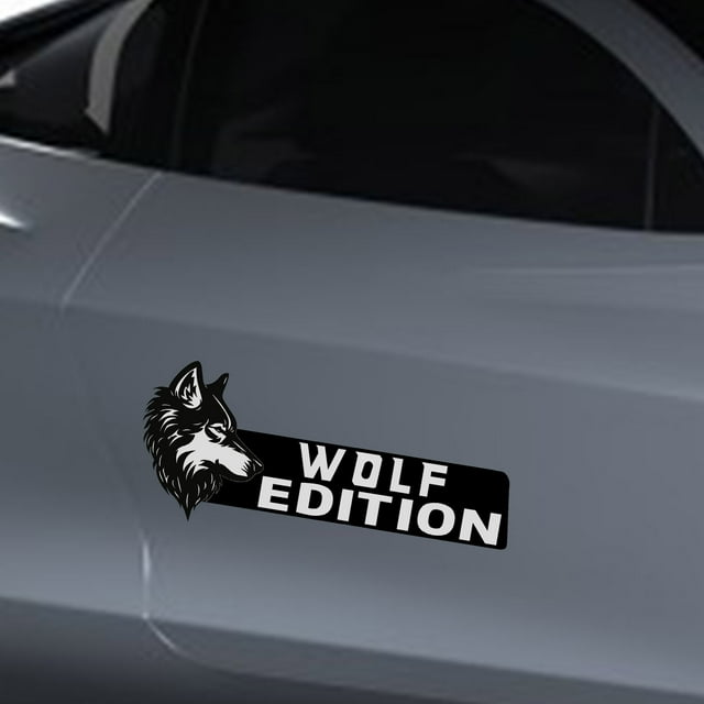 Dogs Badge Rated Car Emblem Car Acrylic Stickers Dog Badge Stereo With ...