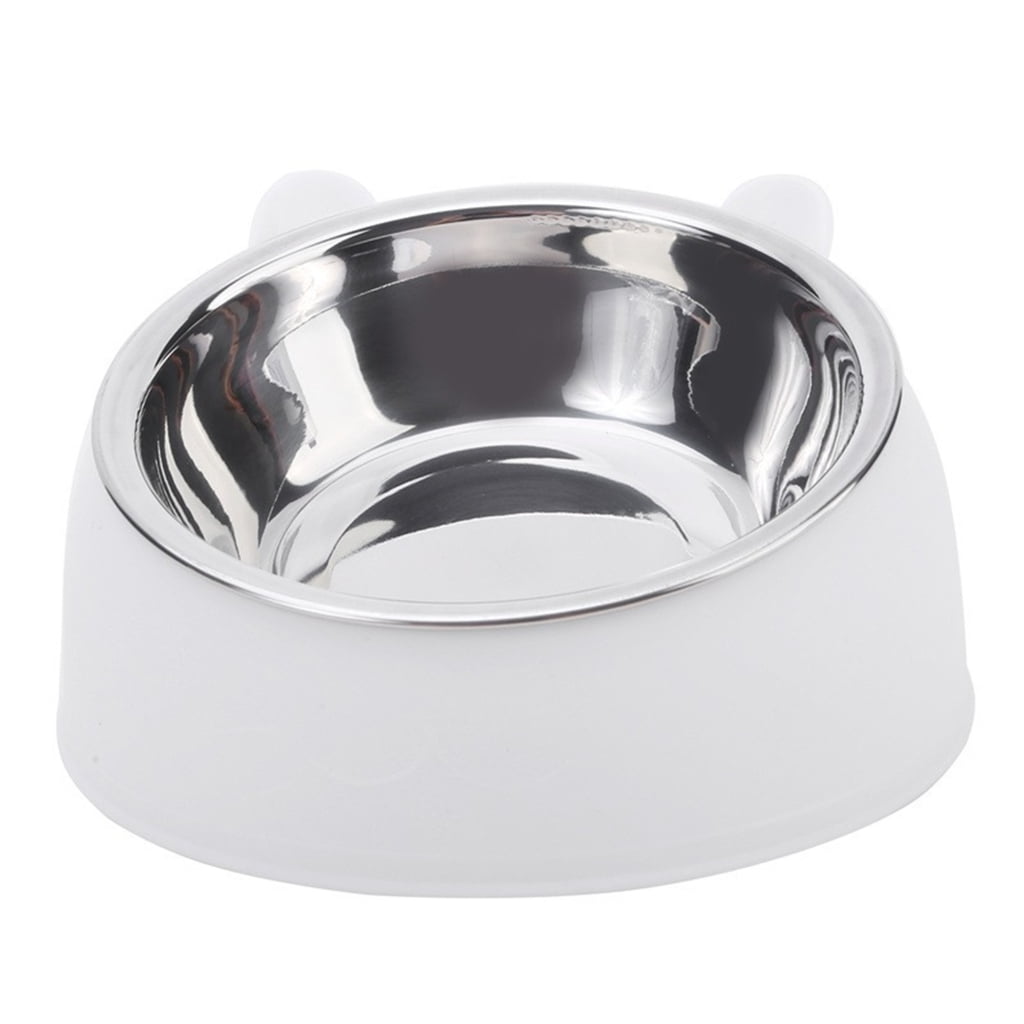 Dogs Cats Feeding Watering Bowl Dogs Bowl with Neck Cats Food Bowl for ...