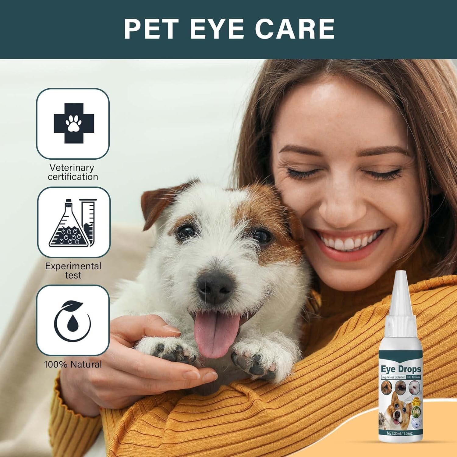 Dogs Eye Drops, Dogs Eye Infection Treatment, Relieve Red Eyes ...
