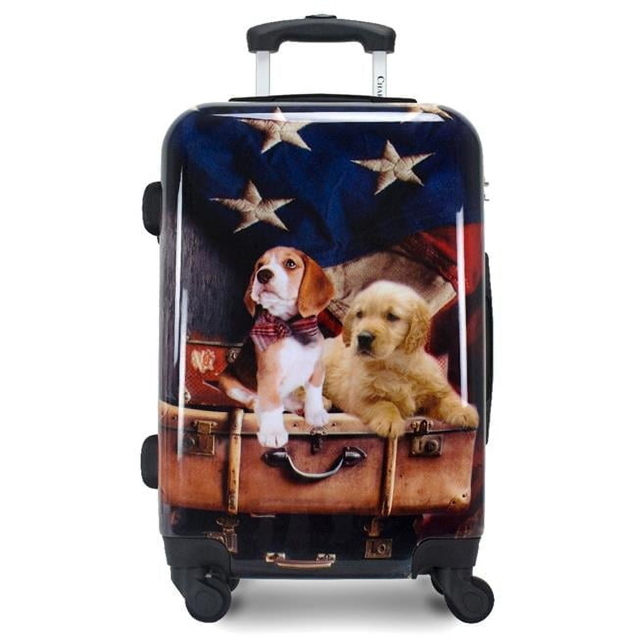 Dogs Freedom Pups 20-Inch Carry-On Hardside Expandable Spinner Luggage ...