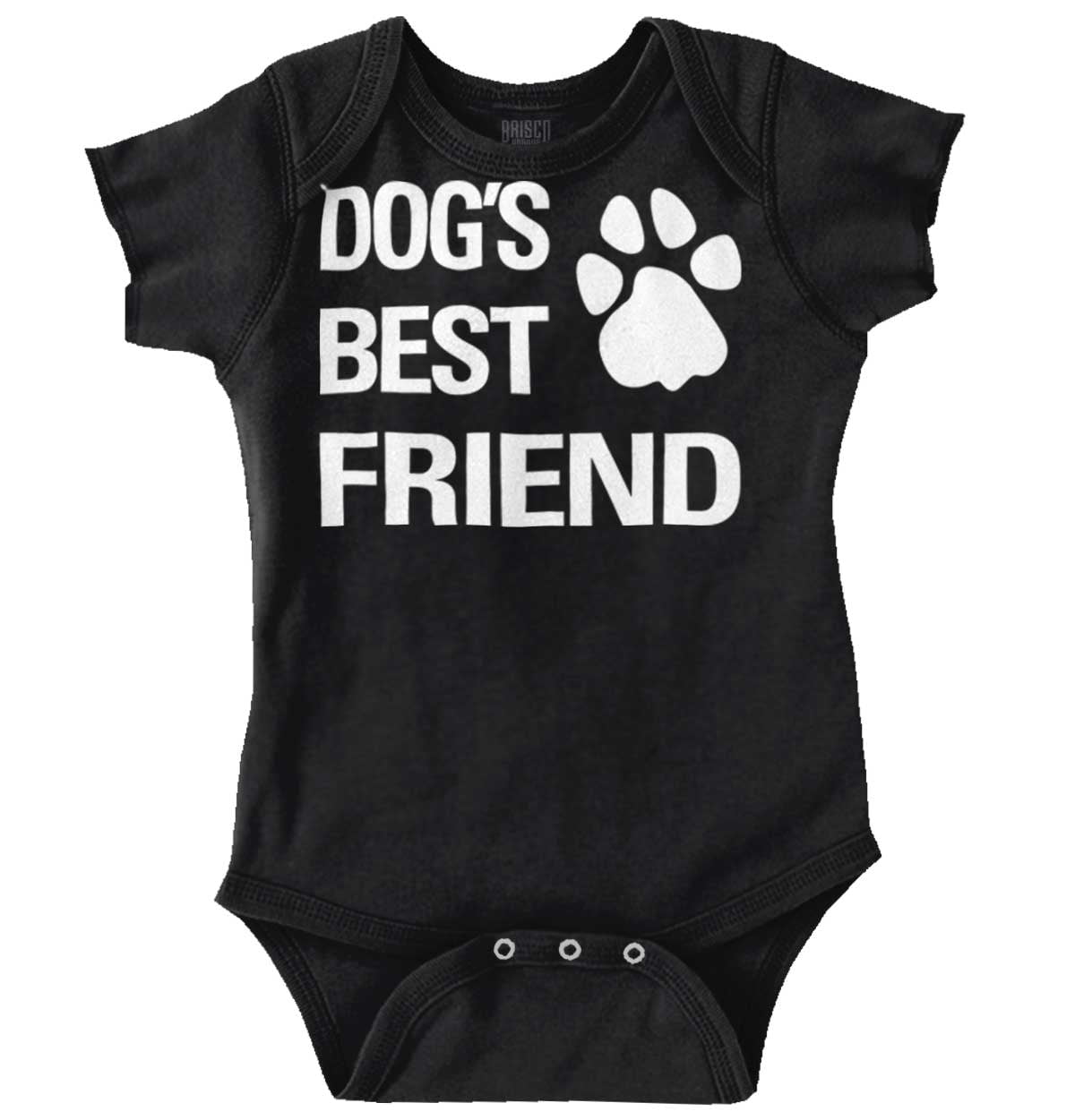 Dogs Mans Best Friend Cute Romper Boys or Girls Infant Baby Brisco ...