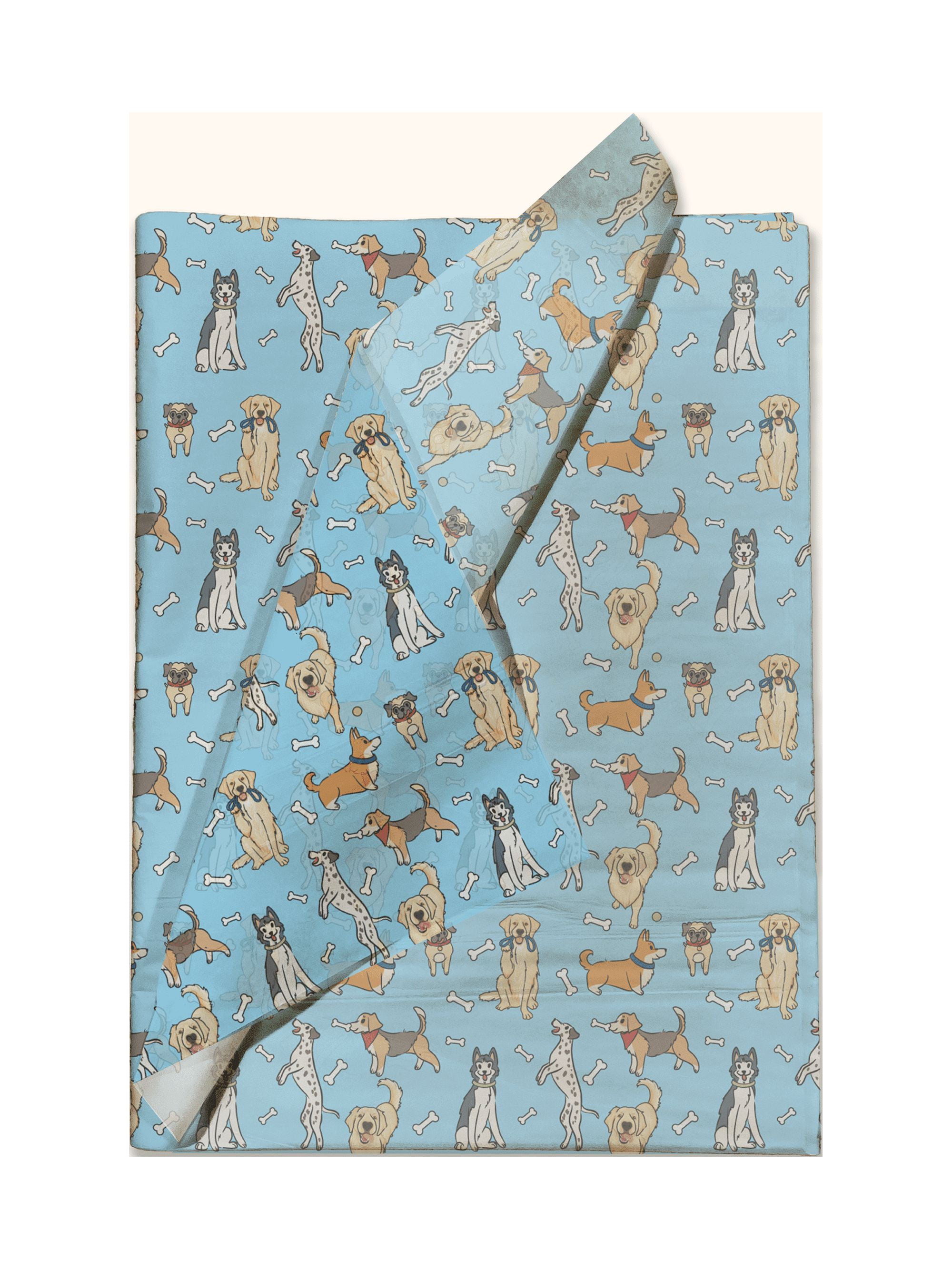 Dogs Printed Tissue Paper - Decorative Tissue for Decoupage - Wild ...