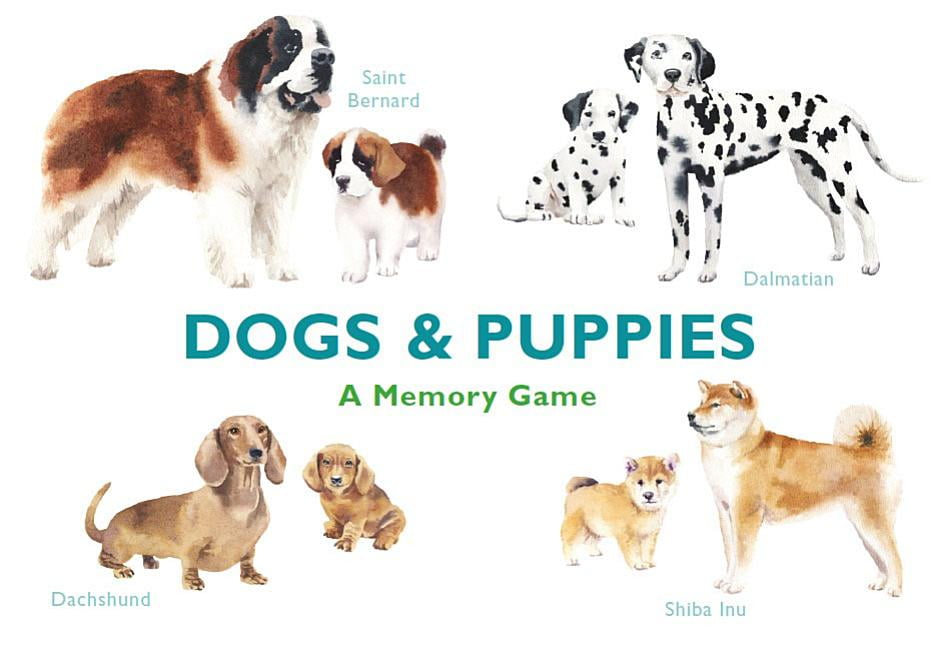 Dogs & Puppies : A Memory Game (Game) - Walmart.com
