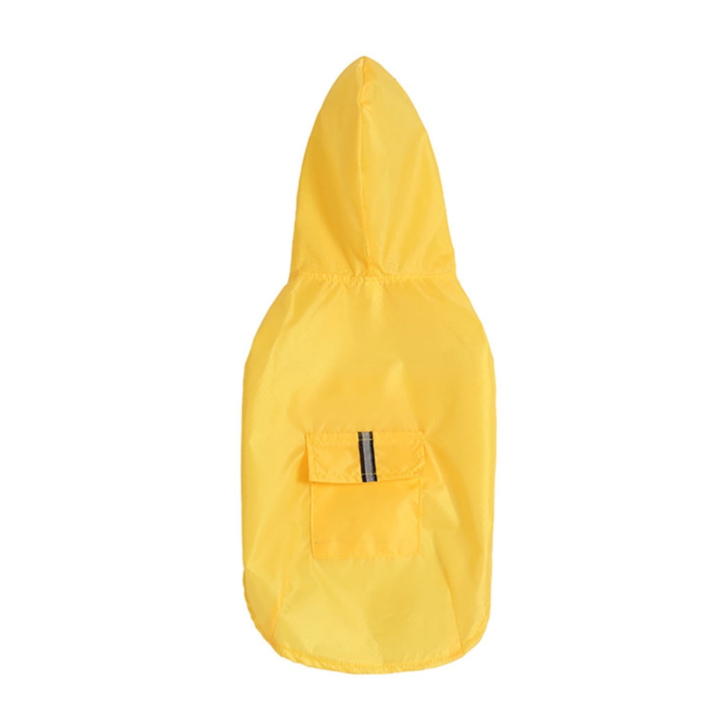 Dogs Rain Coat Waterproof Hoodie Jackets Rain Ponchos Pet Rain Coat ...