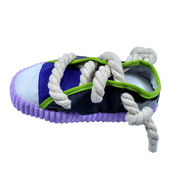 Dogs Squeaky Toy for Small Pet Sounding Toy Dogs Chewing Shoe Rope Toy ...