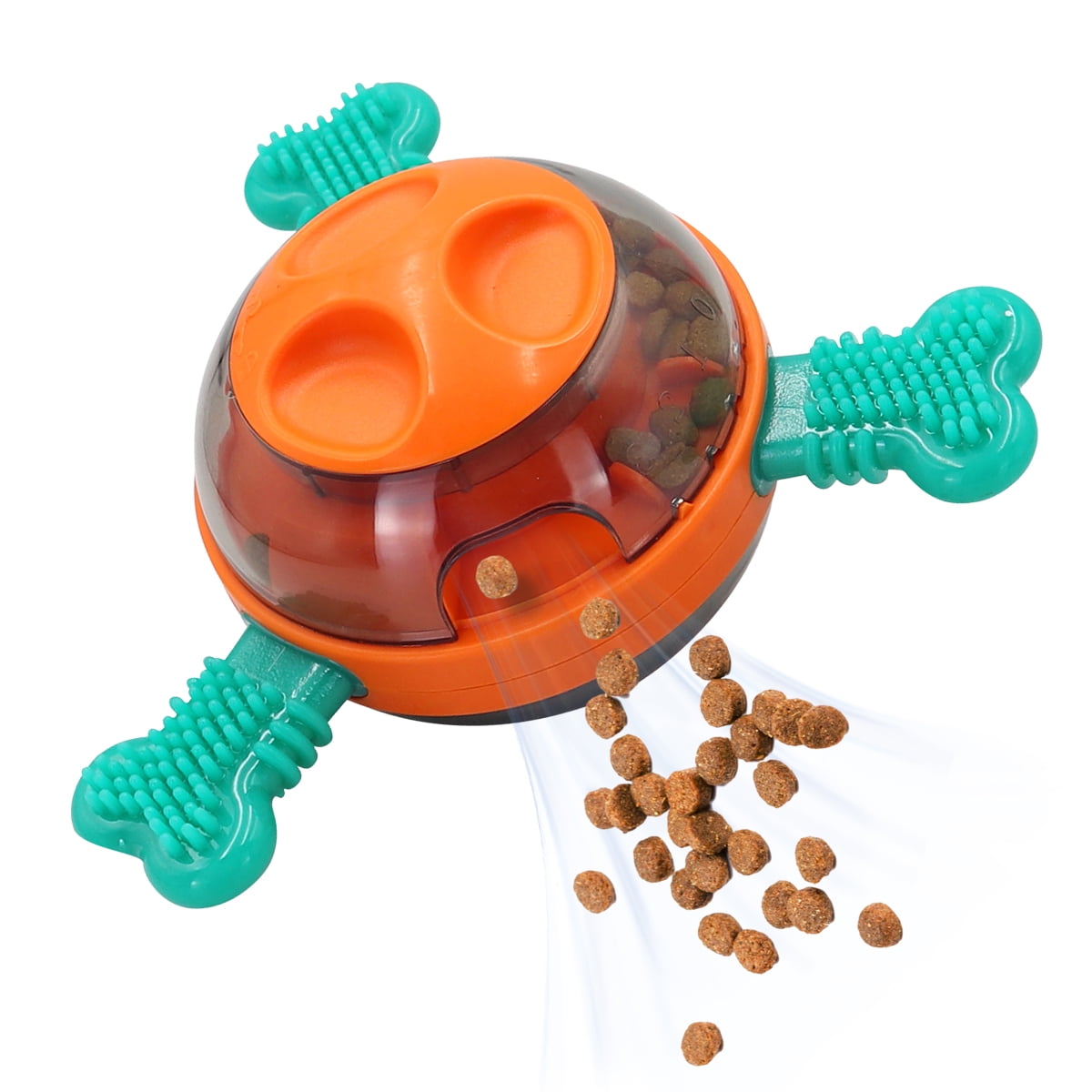 Dogs Tumbler Leaky Food Balls, Adjustable Dog Treat Ball Dispensing Dog ...