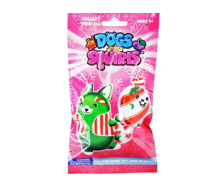 Dogs Vs Squirrels Christmas Mystery Bag Plush Toys, 4" - Walmart.com