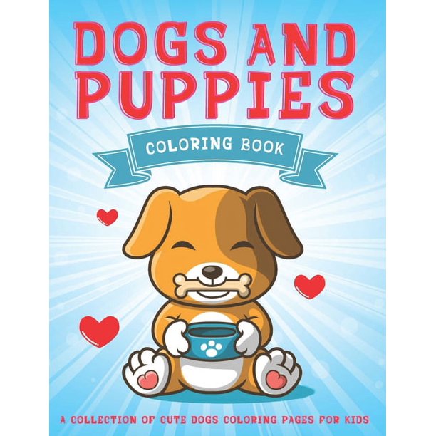 kids coloring pages puppies