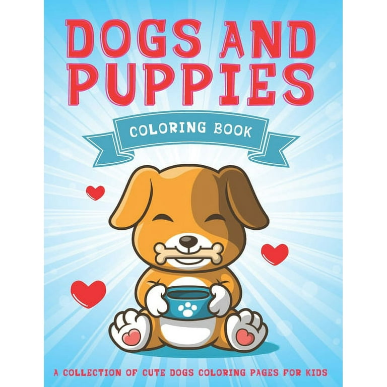 colouring pictures dogs and puppies
