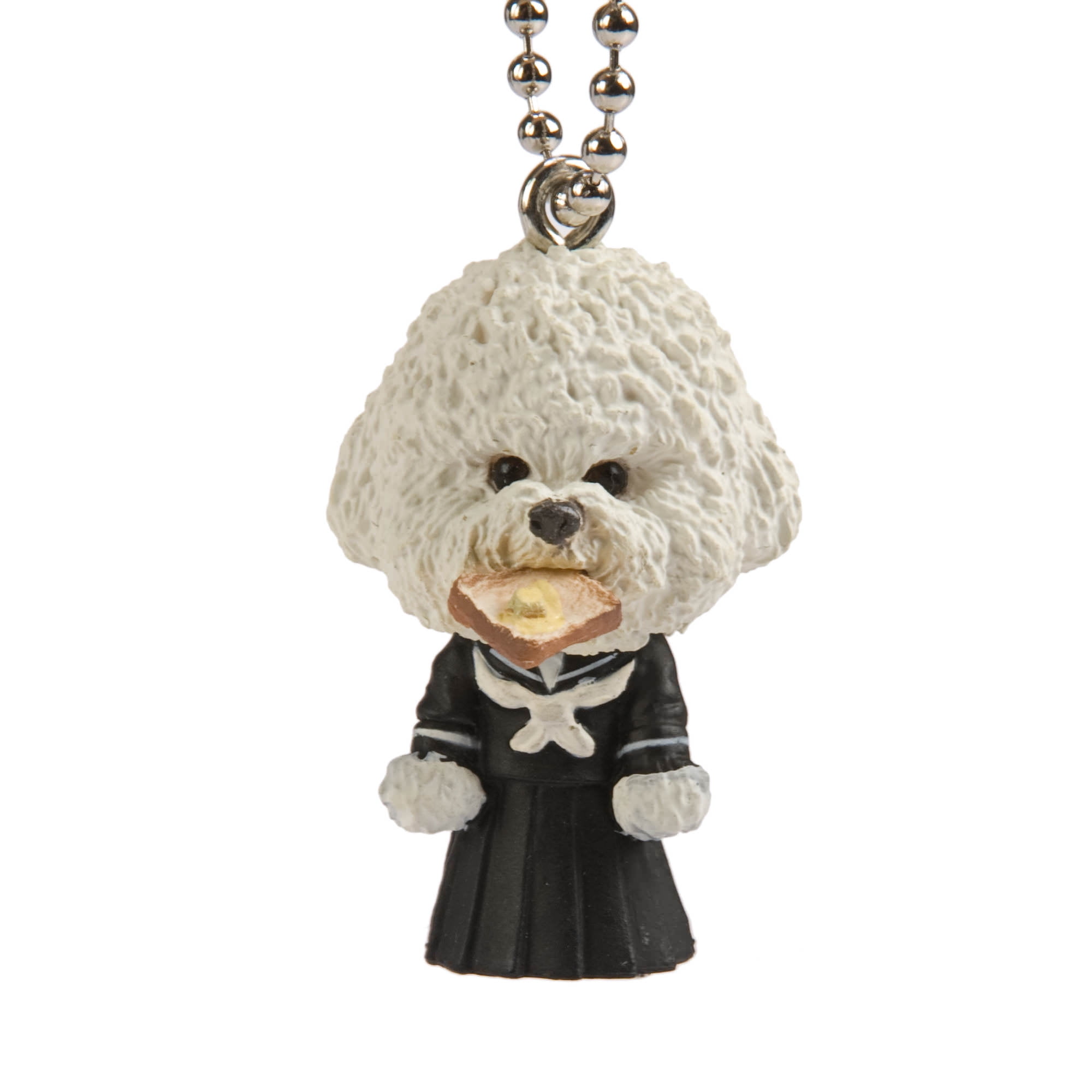 Dogs in School Uniforms Bichon Frise Keychain - Walmart Business Supplies