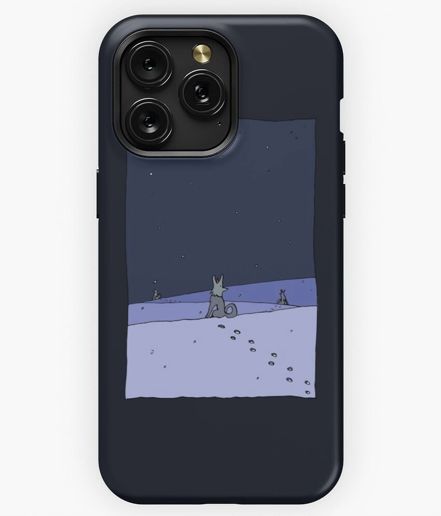 Dogs in Winter Night Snowy Landscape Pet Graphic A3460 Phone Case for ...
