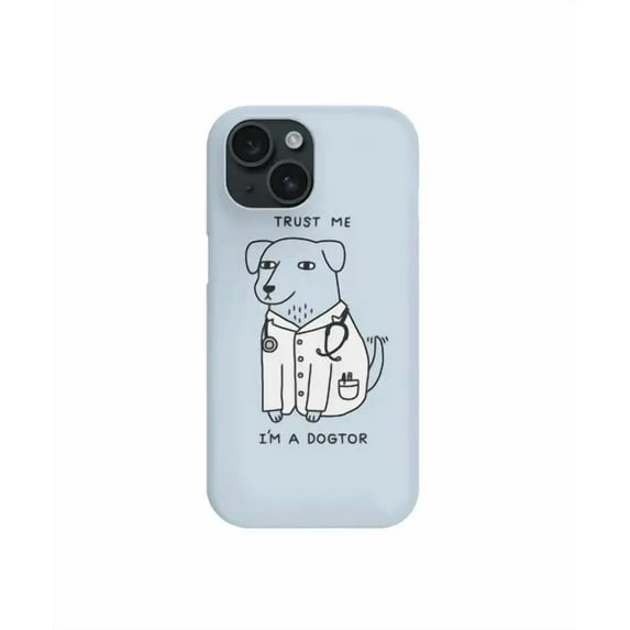 Dogtor Funny Dog Doctor Pun Pet Lover Phone Case for iPhone 16 15 14 13 ...