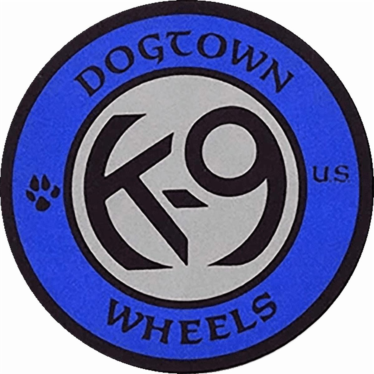 Dogtown K9 Wheels 3" Decal Blue/Silver - Walmart.com