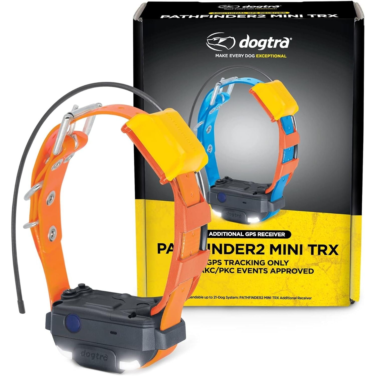 Dogtra Pathfinder2 Mini TRX Extra Collar Orange - Walmart.com