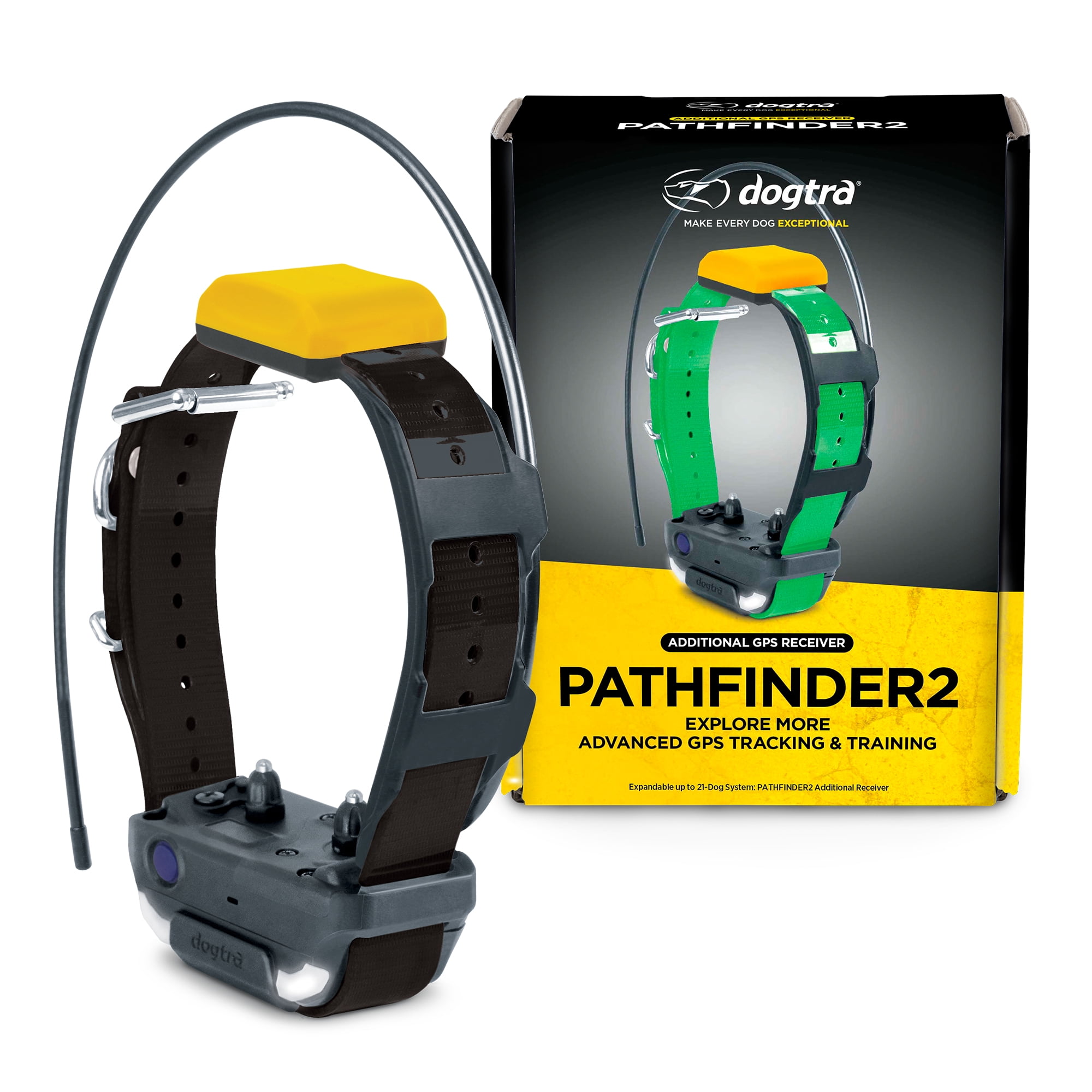 Dogtra Pathfinder 2 Additional Receiver, Black GPS Dog Tracker ...