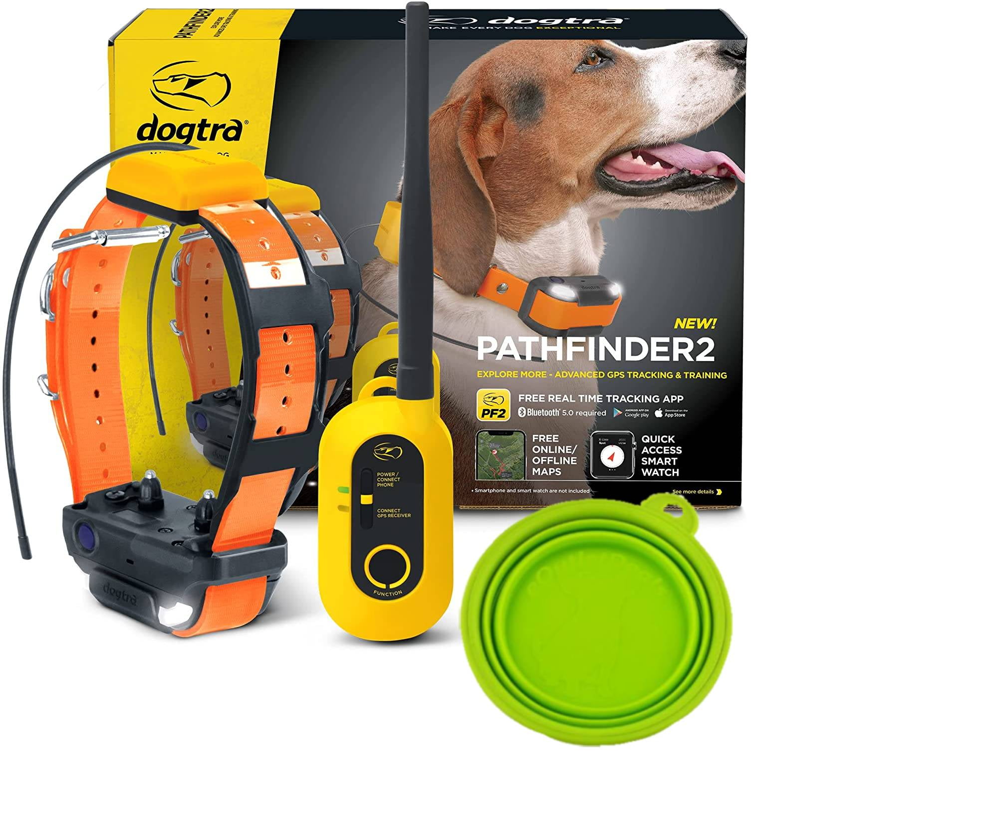 Dogtra Pathfinder 2 Dog Tracking GPS eCollar – 9-Mile Range Training ...