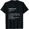 Dogtrovert Definition Funny Gift for Introvert Dog Lovers T-Shirt ...