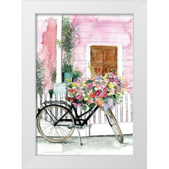 Dogwood Portfolio 11x14 White Modern Wood Framed Museum Art Print ...