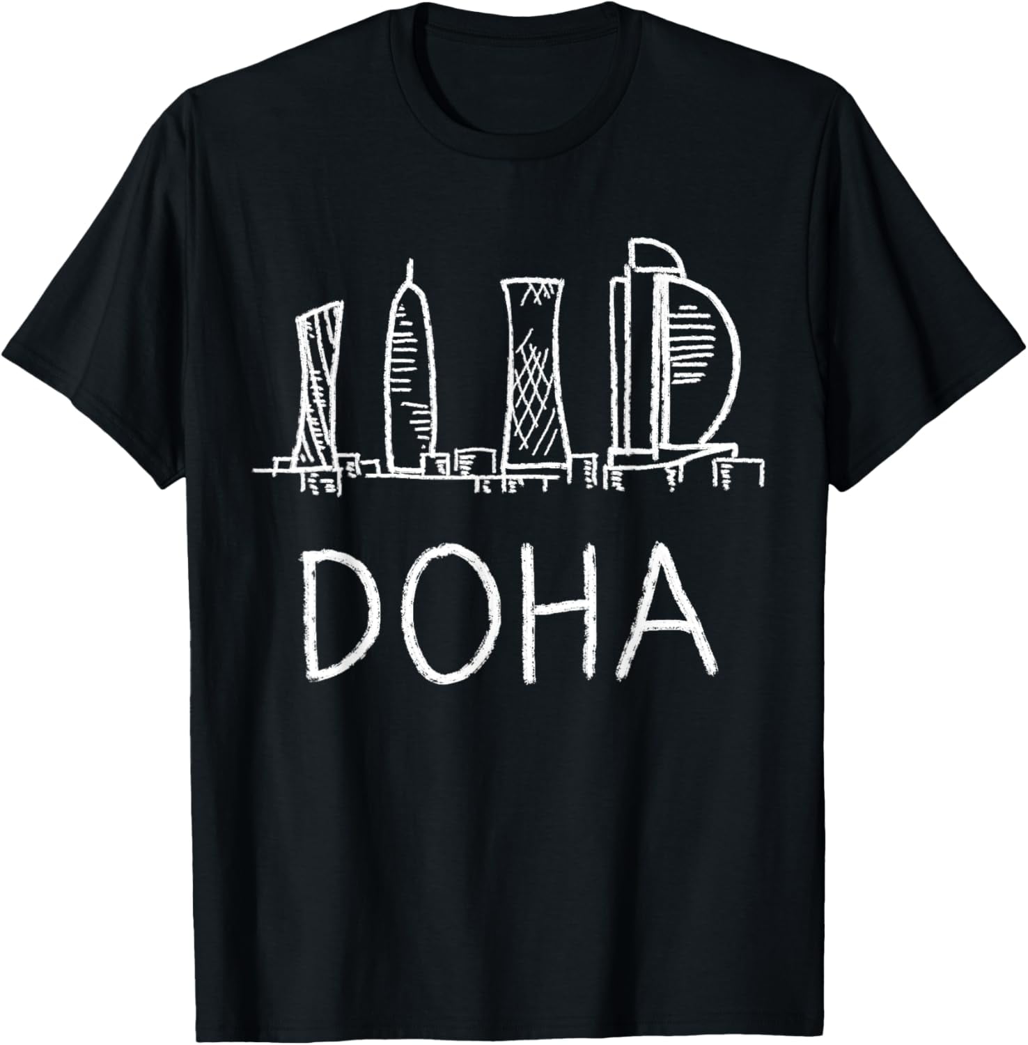 Doha Qatar T-Shirt - Walmart.com