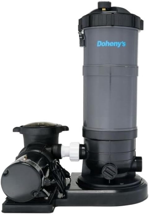 Doheny's Above-Ground Pool Cartridge Filter System for Swimming Pools ...