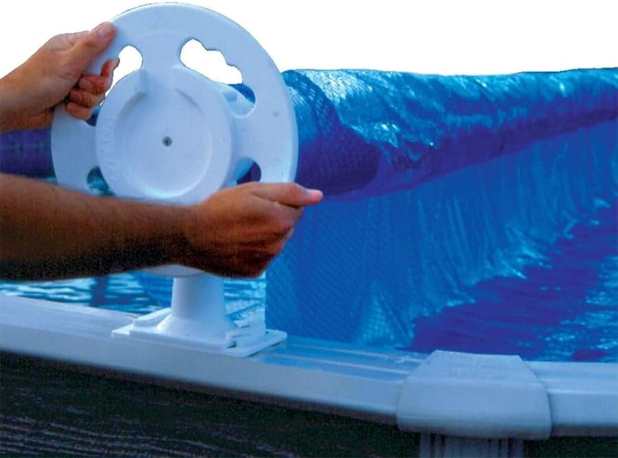 Doheny's Above Ground Solar Cover Reel Systems (Fits Pools Up to 18 ...