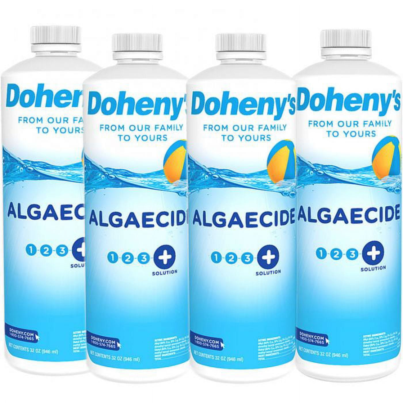 Doheny's Algaecide - 4 x 1 Qt. - Walmart.com