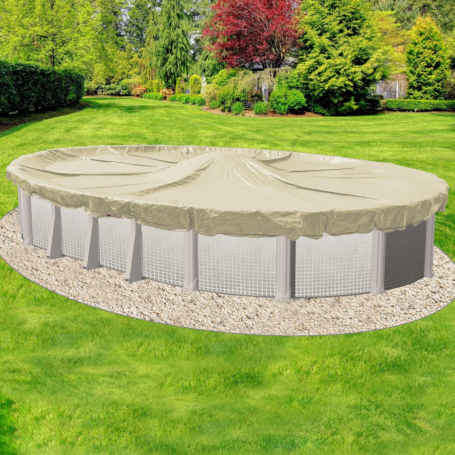 Doheny’s Commercial-Grade Winter Pool Covers for Above Ground Pools ...