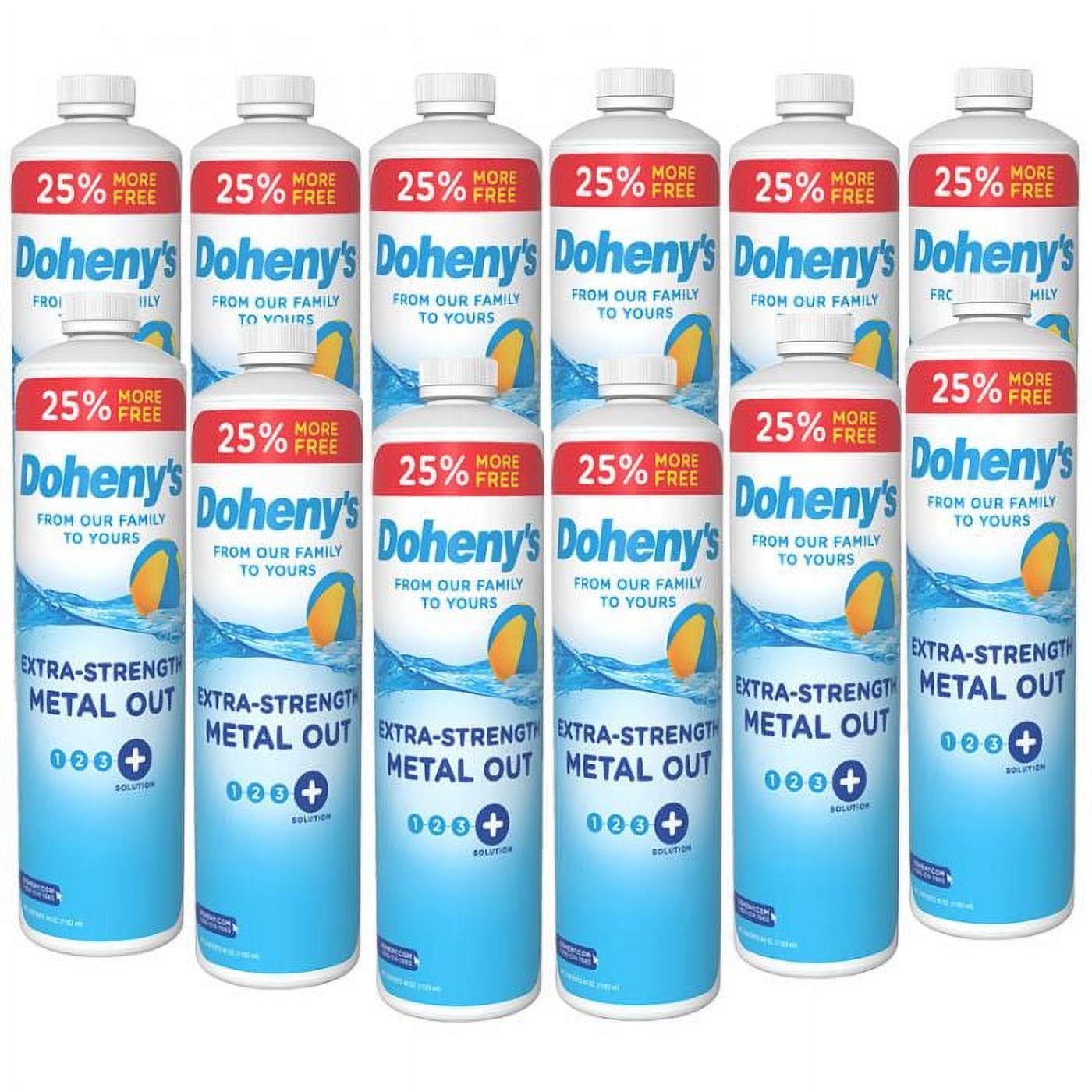 Doheny's Extra Strength Metal Out - 12 x 40 oz. Bottle - Walmart.com