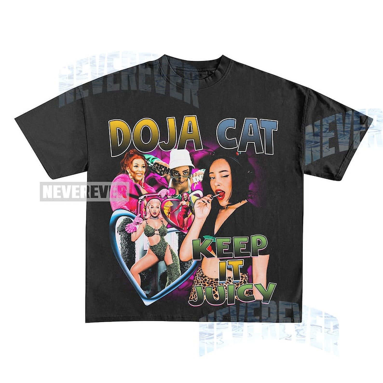 Doja Cat 90s retro rap tee - Walmart.com