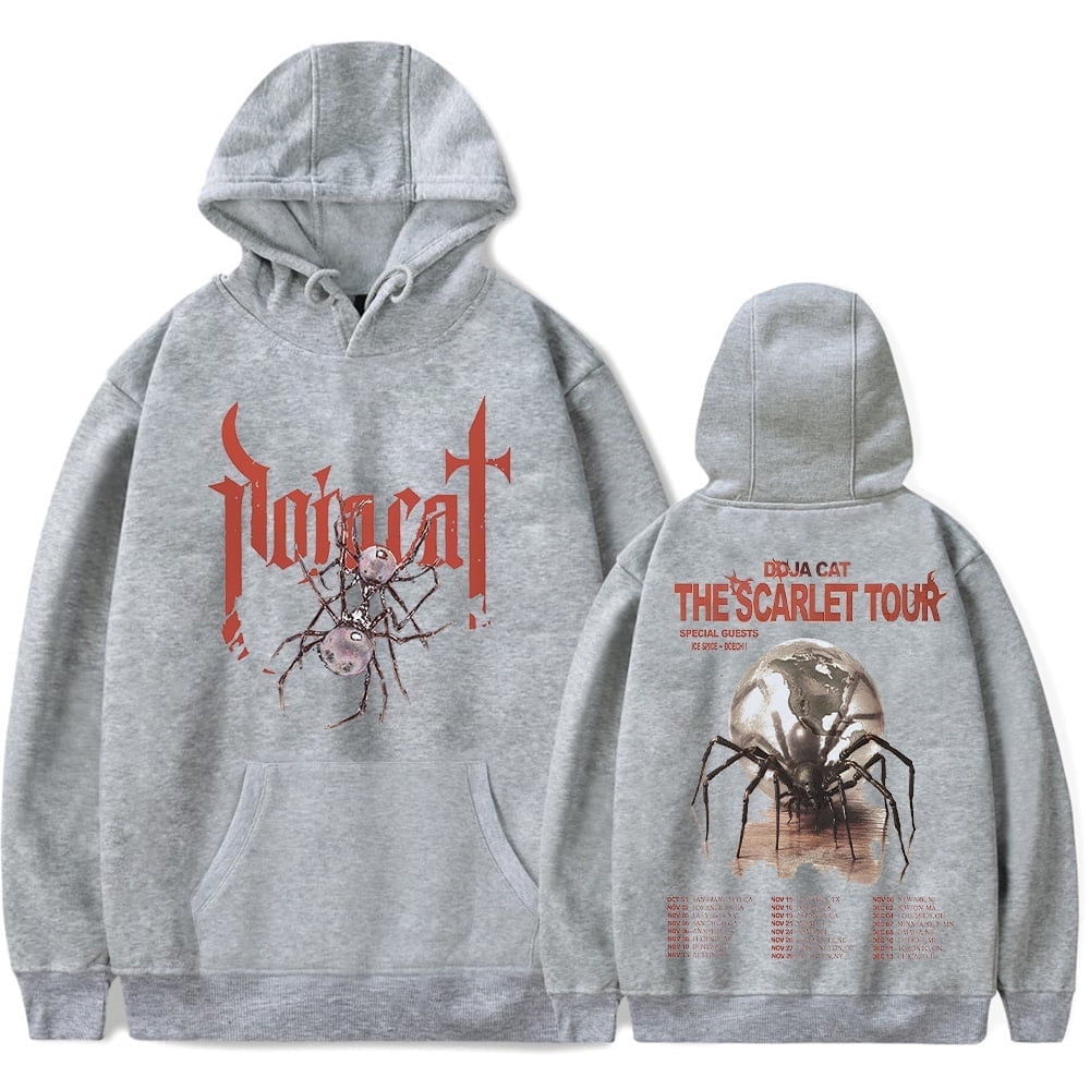 Doja Cat The Scarlet Tour 2025 Merch Hoodie sweatshirt new logo unisex ...