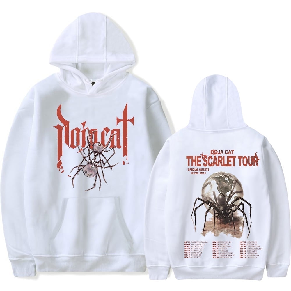 Doja Cat The Scarlet Tour 2025 Merch Hoodie sweatshirt new logo unisex ...