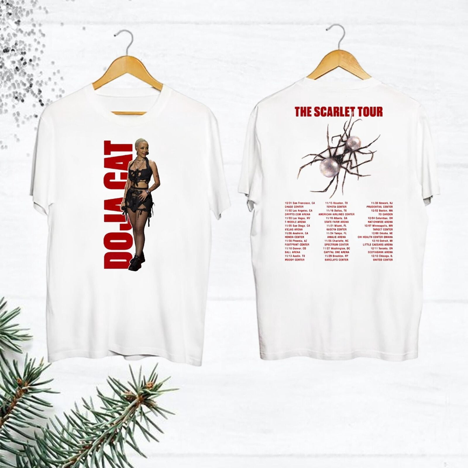 Doja Cat Tour 2023 Dates Shirt Doja Cat The Scarlet Tour Shirt Doja Cat ...