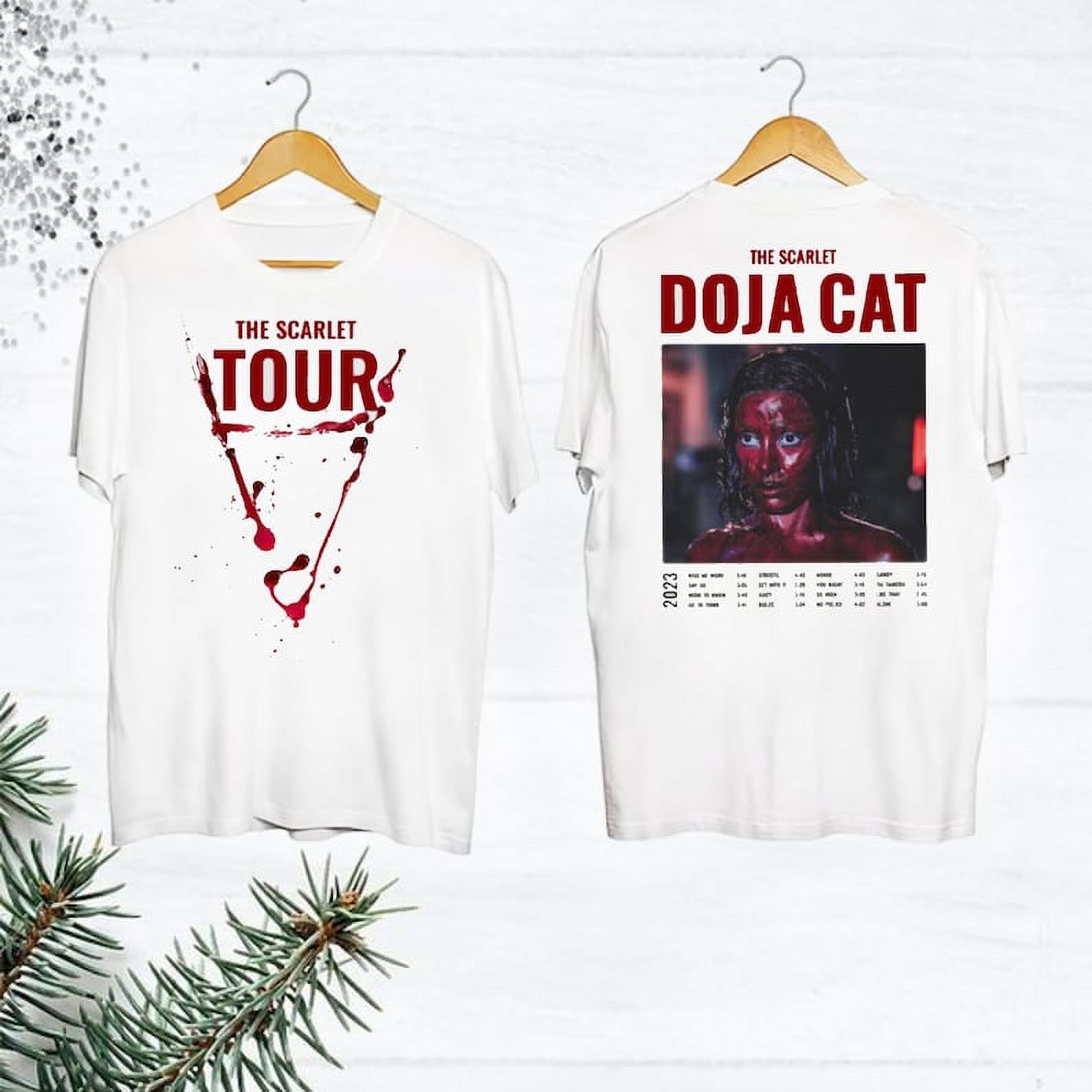 Doja Cat Tour 2023 Shirt, Doja Cat The Scarlet Tour Shirt, Doja Cat Fan ...