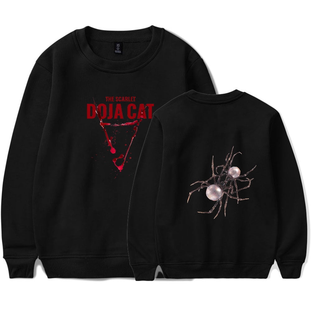 Doja Cat merch the scarlet tour sweater rapper crewneck capless sweater ...