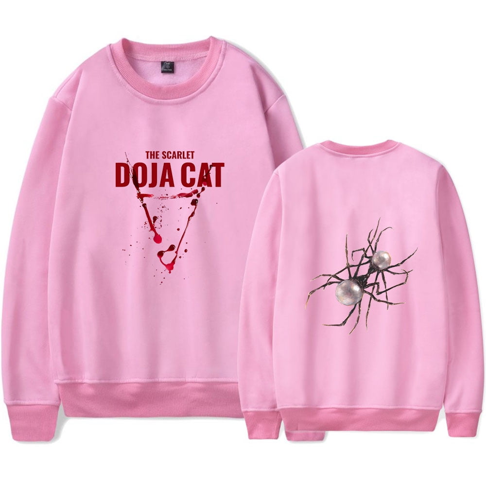 Doja Cat merch the scarlet tour sweater rapper crewneck capless sweater ...