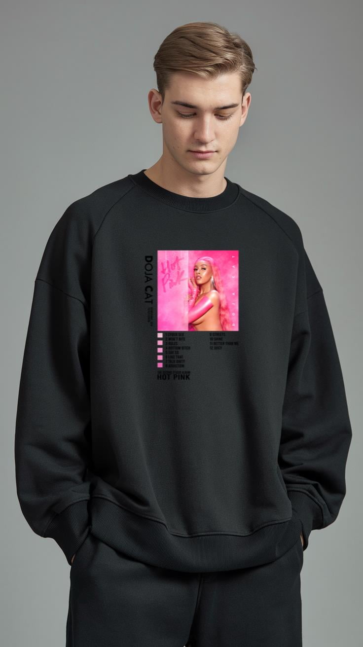 Doja Cat sweatshirt Hot Pink Rapper, for men & women, up to size 5XL ...