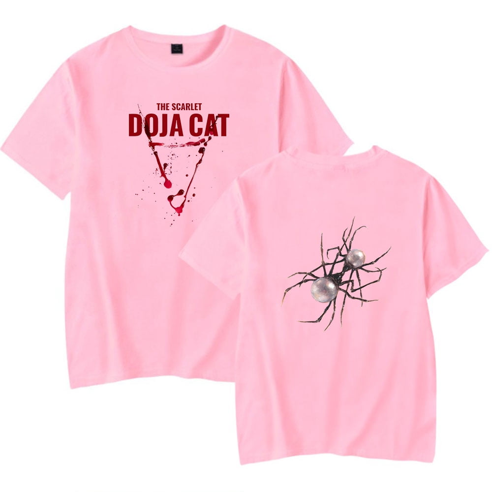 Doja Cat the scarlet tour merch T Shirt Short Sleeve crewneck tshirt ...
